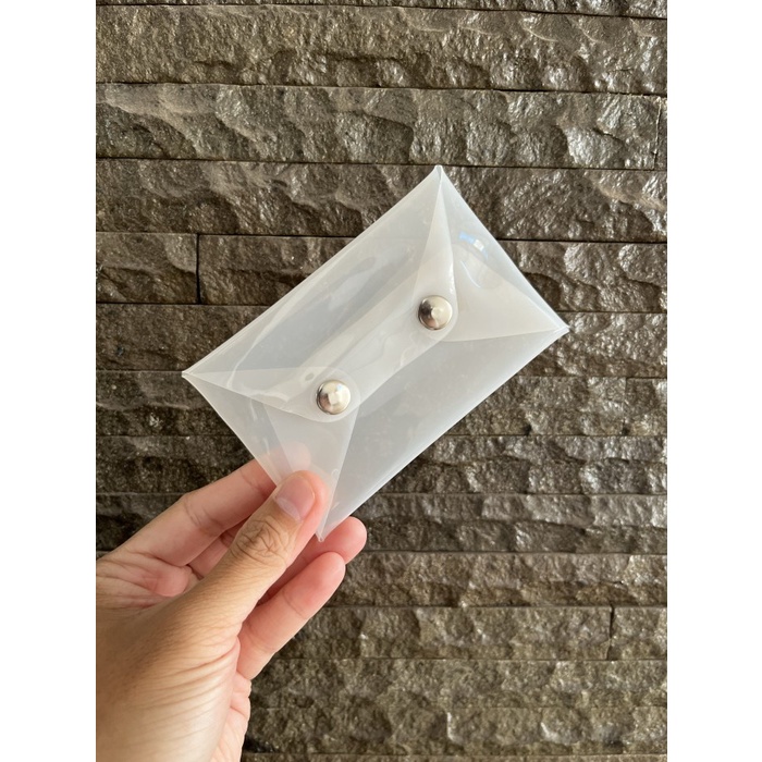 Jual Terlaris Dompet Plastik Transparan / Pouch / Tempat Uang / Dompet ...