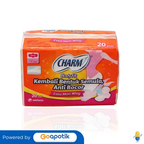 Jual Charm Body Fit Maxi Wing Isi 20 Pcs | Shopee Indonesia