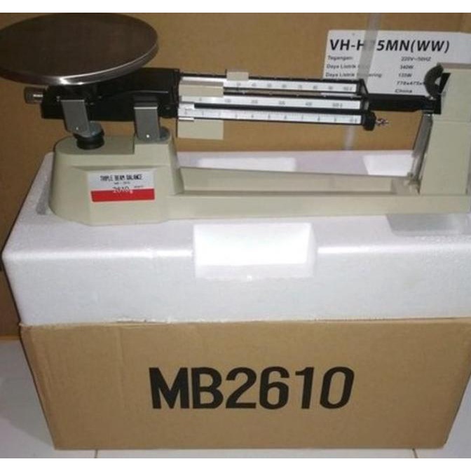 Jual Neraca / Timbangan Mb2610 3 Tiga Lengan Mb 2610 Triple Beam ...