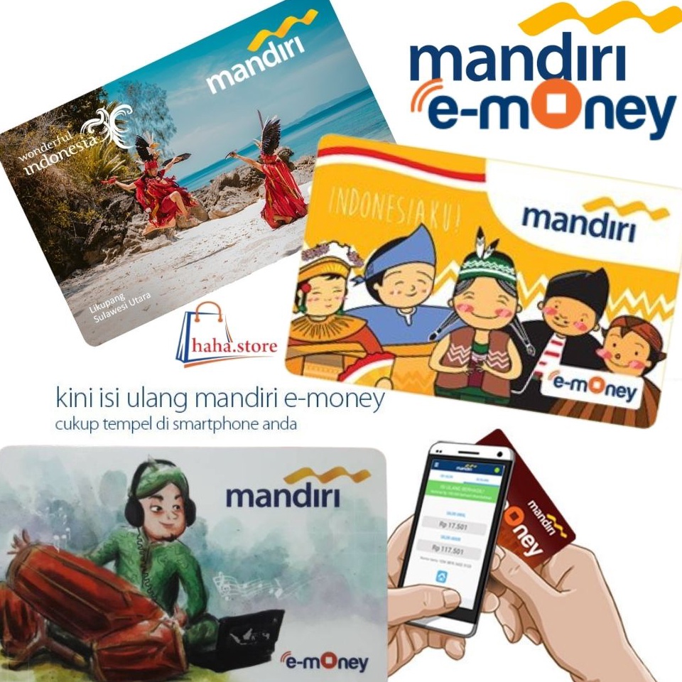 Jual Tren Terbaru!.. Emoney - Kartu E-money E-toll - Kartu Mandiri ...
