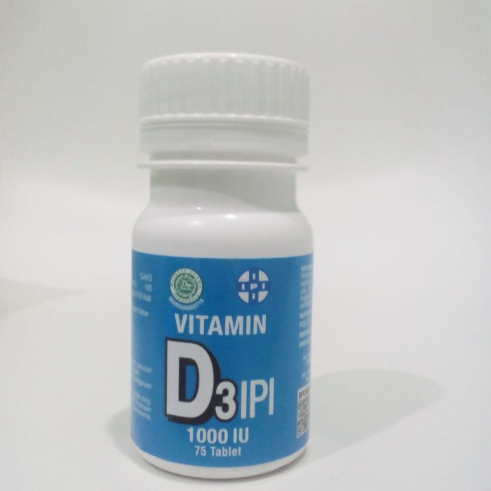 Jual Vitamin D3 IPI 75 Tablet | Shopee Indonesia