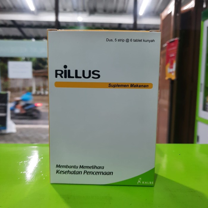 Jual Prebiotik dan Probiotik Rillus Tablet Kunyah | Shopee Indonesia