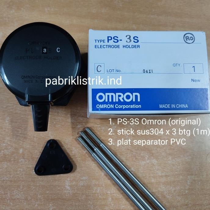 Jual PS 3S Omron original stick electrode sus 304 water level komplit set | Shopee Indonesia