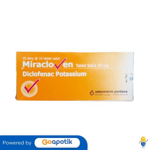 Jual MIRACLOVEN 50 MG BOX 100 TABLET | Shopee Indonesia