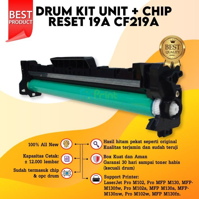 Jual Drum Kit Unit Compatible Hp 19A Cf219A 17A Cf271A Laserjet M102 ...