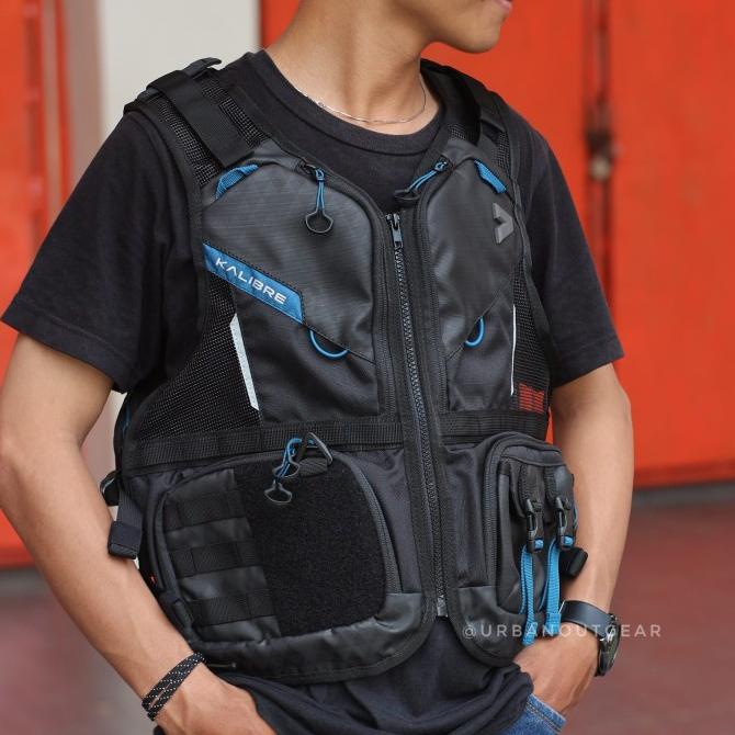 Jual Rompi Riding/ Flight Pro-Vest Pria Kalibre Art 970202 000 | Shopee ...