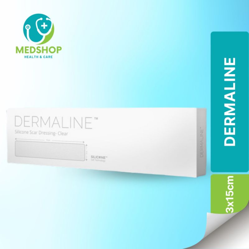 Jual Perawatan Keloid - Dermaline - Clear Silicone Scar Sheet -3x17,5 ...