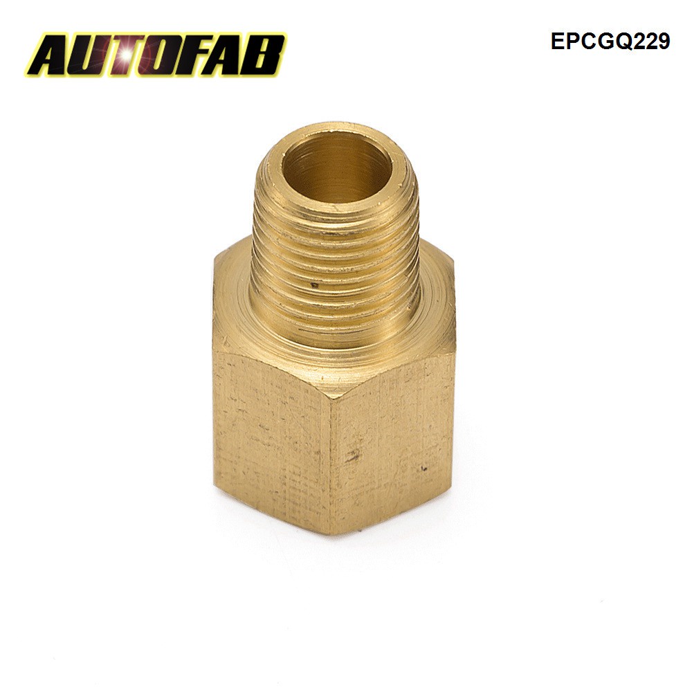 Jual AUTOFAB 1/8" NPT Male To 1/8" BSPT Female Brass Pipe Fitting ...