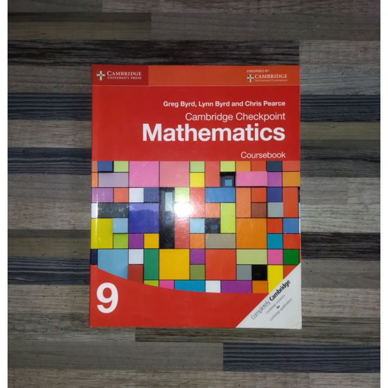 Jual CAMBRIDGE CHECKPOINT MATHEMATICS COURSEBOOK 9 | Shopee Indonesia