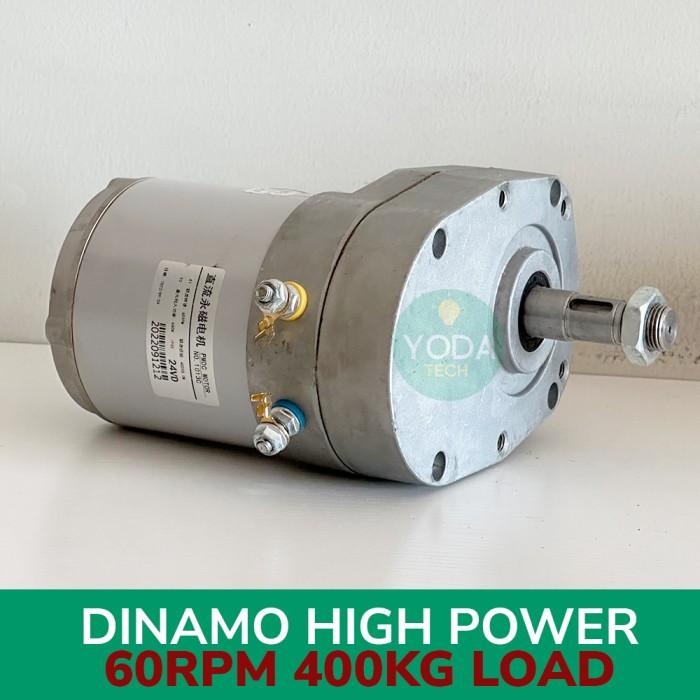 Jual High Power Multi-Purpose Dc Motor 12/24V 600W 60Rpm 400 Kg Load ...
