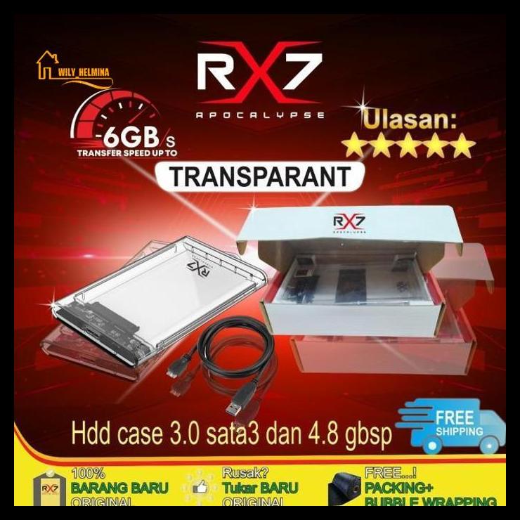 Jual CASING HARDISK EXTERNAL HDD EXTERNAL CASE 2.5" USB 3.0 RX7 wily_helmina | Shopee Indonesia