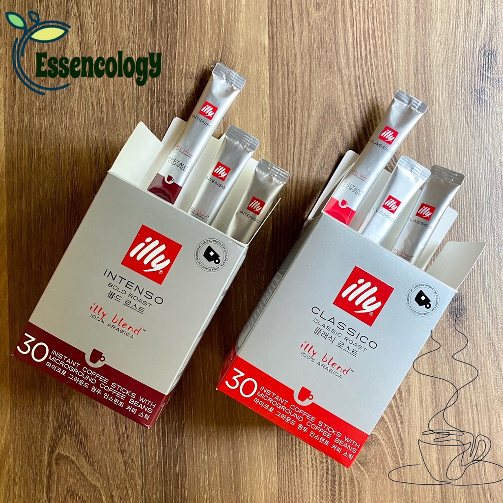 Jual illy Instant Coffee Stick Regular Classico dan Intenso - Kopi ...