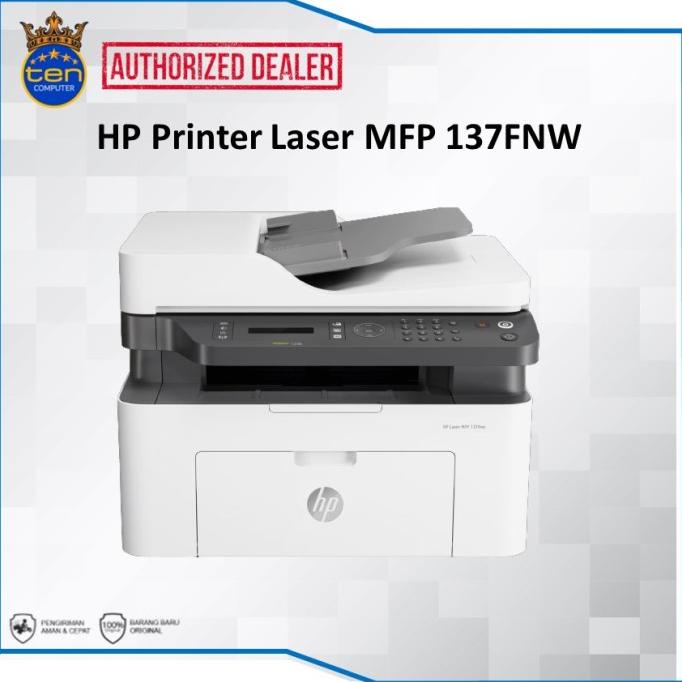 Jual Printer Hp Laser Mfp 137Fnw Budiherwasto98 | Shopee Indonesia