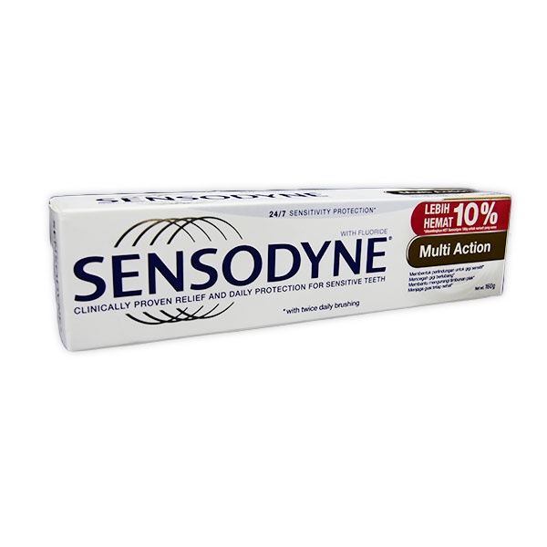 Jual SENSODYNE TOOTHPASTE MULTI ACTION 160 GR - ODOL | Shopee Indonesia