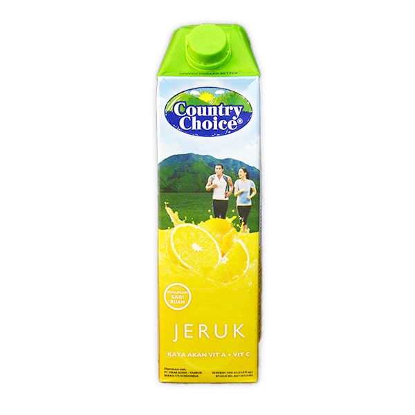 Jual COUNTRY CHOICE JUICE ORANGE VITAMIN ACE 1 LITER - JUS | Shopee ...