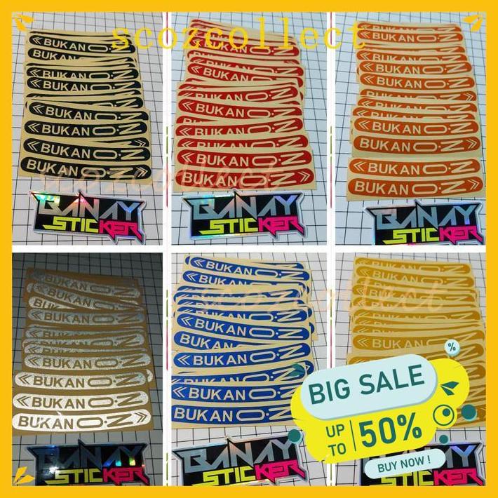Jual STICKER VELG BUKAN OZ CUTTING EKSLUSIF !! | Shopee Indonesia