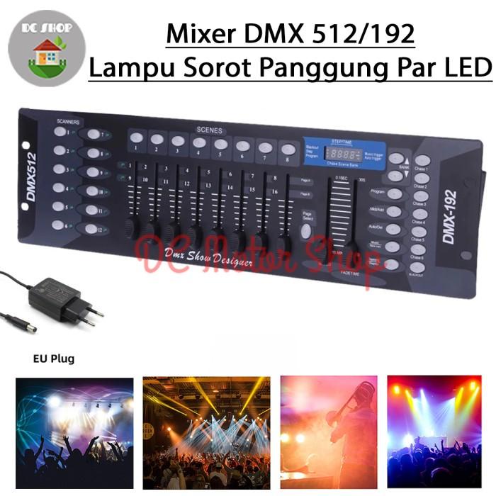 Jual Mixer Lighting DMX 512/192 DMX192 DMX Controller Lampu Panggung ...