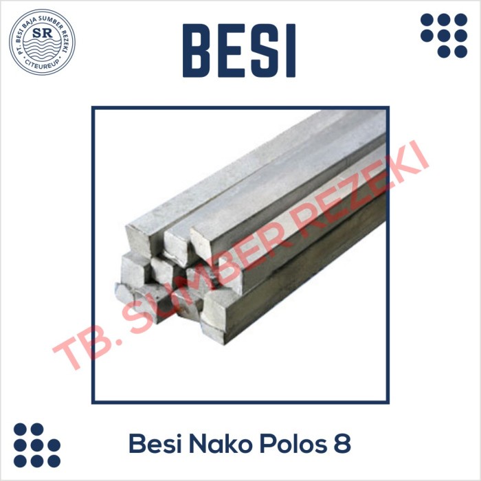 Jual BESI NAKO POLOS 8 | Shopee Indonesia