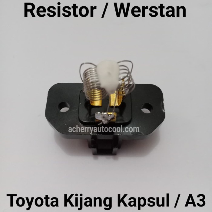 Jual Resistor Werstan Ac Mobil Kijang Kapsul Panther Taruna Blower A3 Kode 141 | Shopee Indonesia