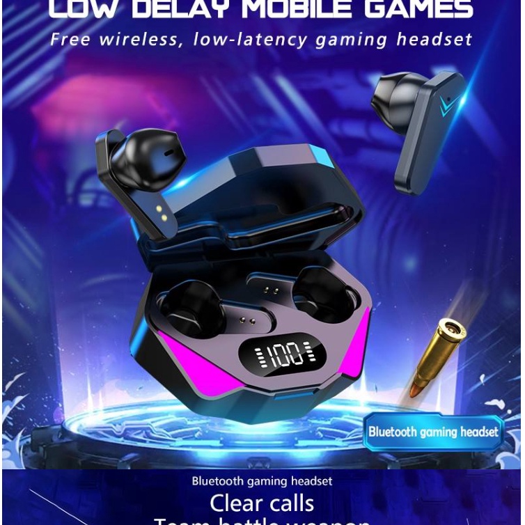 Jual Stok Terbatas!.. TWS X15 buat gaming telpon dan musik cocok untuk ...