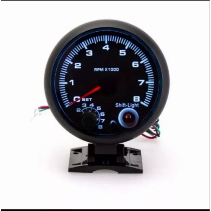 Jual Tachometer Pengukur RPM Silinder Bensin Mobil Universal 12V 3.75 ...