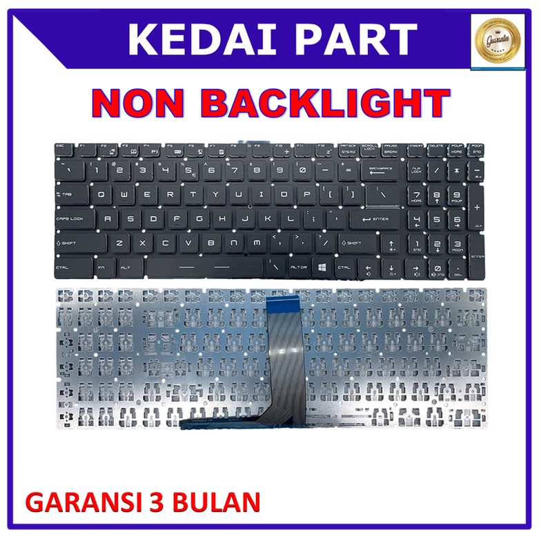 Jual Keyboard MSI GS60 GE62 GE72 GL62 GL72 GP62 GP72 GS63VR GS70 GT62 ...
