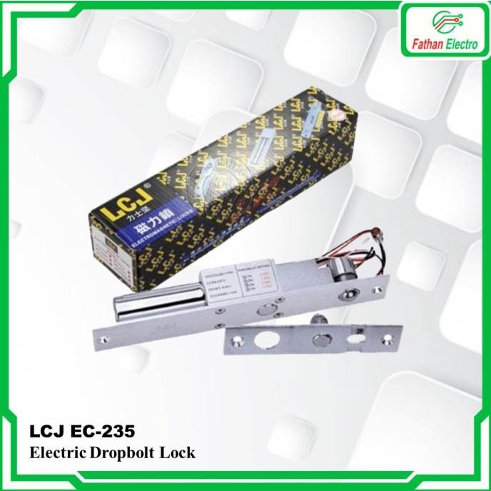 Jual Drop Bolt Lock LCJ EC235 DropBolt Lock Access Control | Shopee ...