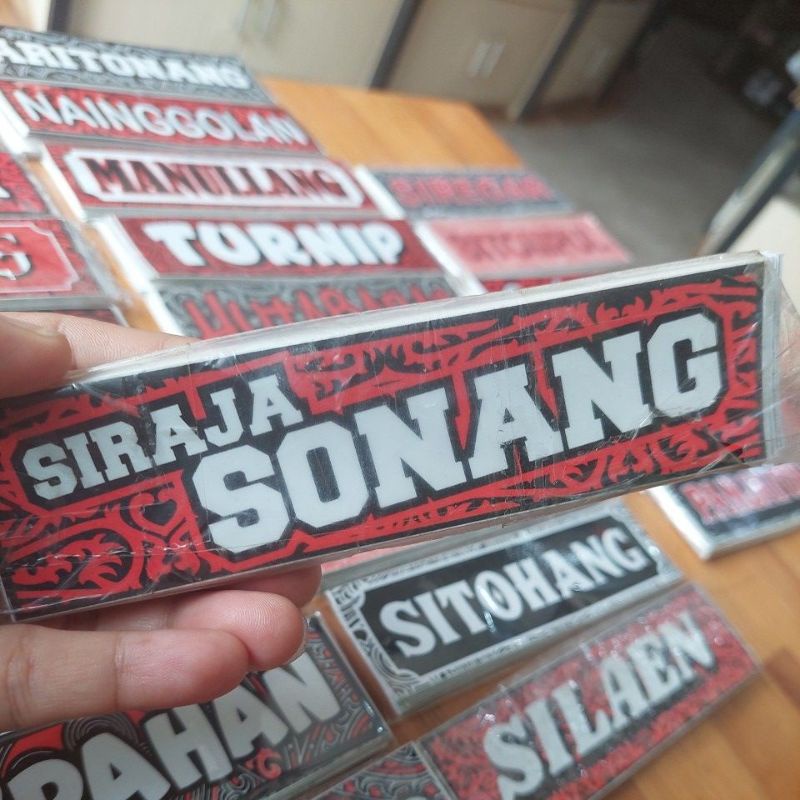 Jual Stiker Marga Batak minimal Pengiriman 3 pcs | Shopee Indonesia
