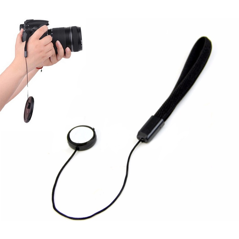 Jual Tali Tutup Lensa Kamera Anti Lost Lens Cap Strap - Warna { Black } | Shopee Indonesia