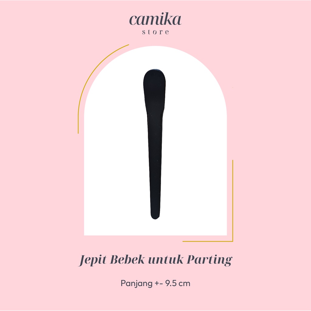 Jual CAMIKA STORE - Jepit Bebek Plastik Untuk Parting Warna Doff ...