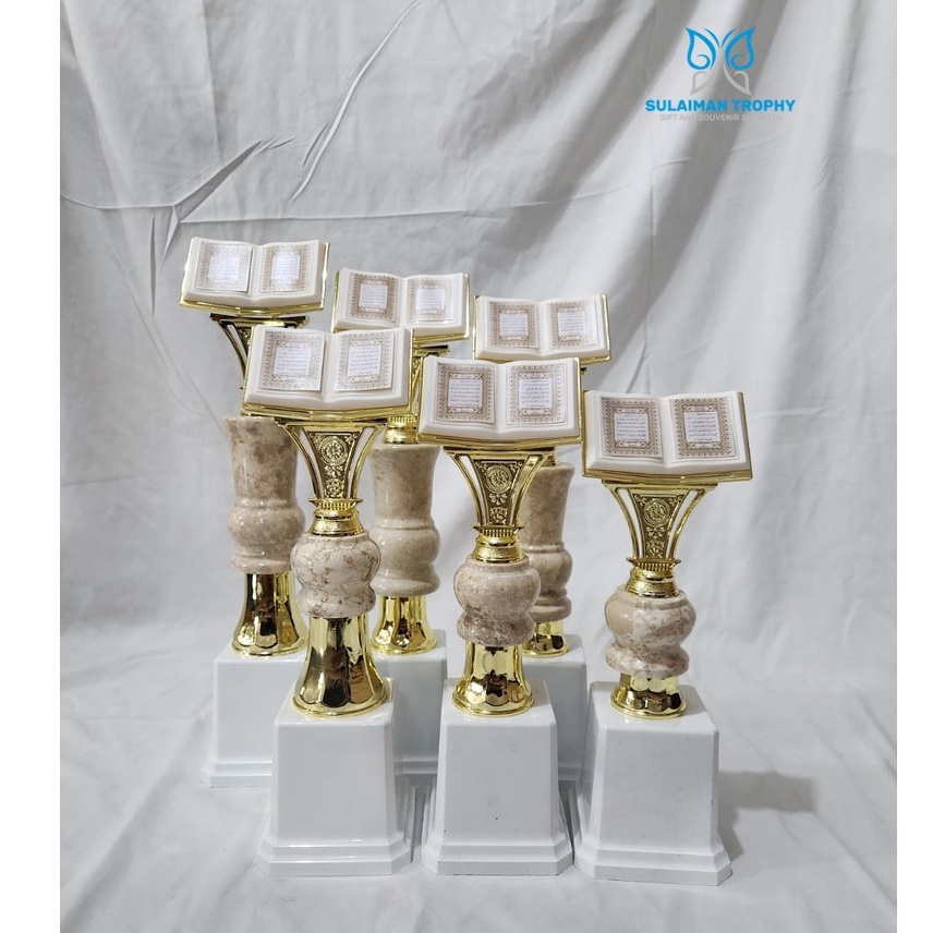 Jual ` Piala Trophy Buku Islam Isra Miraj Pesantren Al Quran Manasik ...
