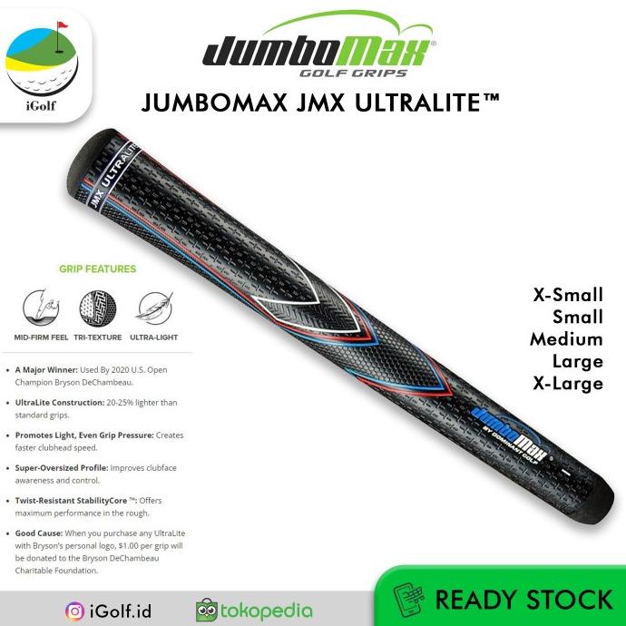 Jual JUMBOMAX JMX ULTRALITE TAPERED BLACK SWING | Shopee Indonesia