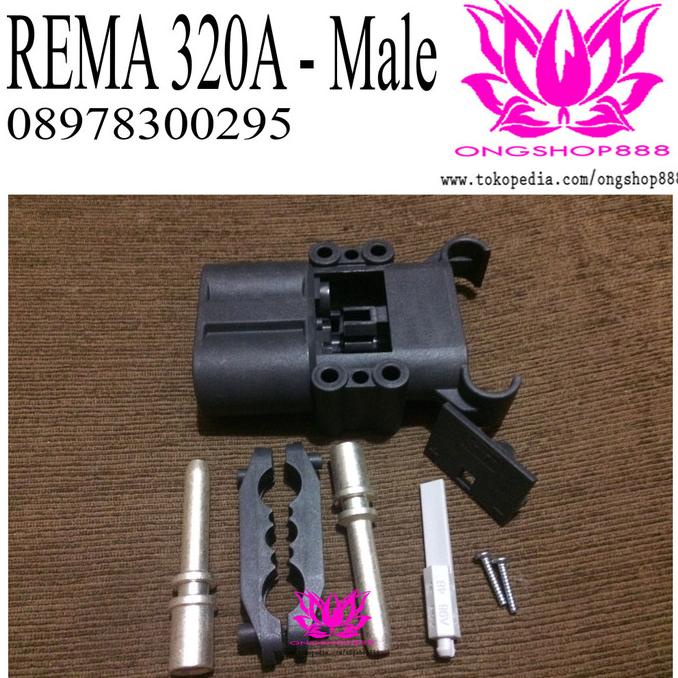 Jual Harga Spesial! Socket Battery Rema 320A For Forklift Male | Shopee ...