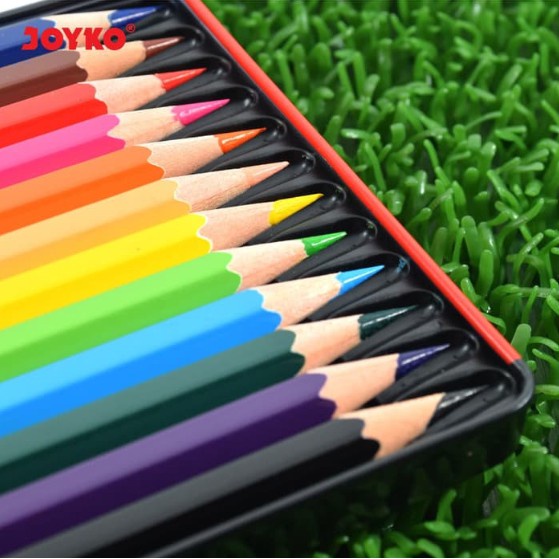 Jual H2O JOYKO PENSIL WARNA CP 12 TC / 12 WARNA CASE KOTAK COLOUR ...
