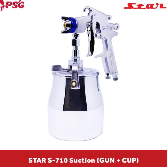 Jual Star Spray Gun Tipe S-710 Tabung Bawah Nozzle 1.5Mm | Shopee Indonesia
