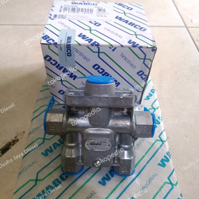 Jual Relay Valve Angin 4 Jalur Hino Lohan 500 S4750-Ewe010 Wabco Kode ...