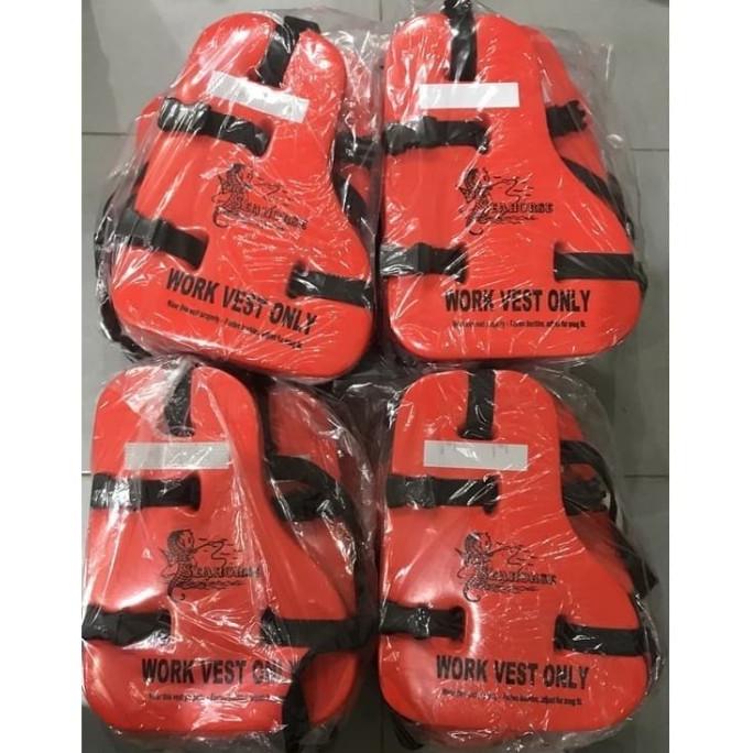Jual pelampung safety workvest seahorse,life jacket V inherently ...