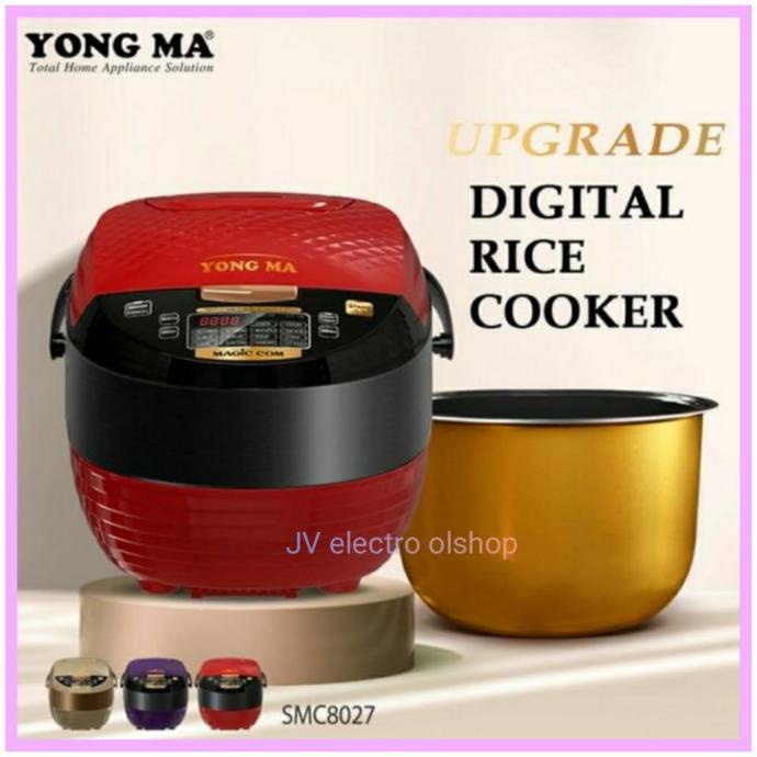 Jual Magic Com Yongma SMC 8027 - 2L / Rice Cooker Yong Ma Smc-8027 ...