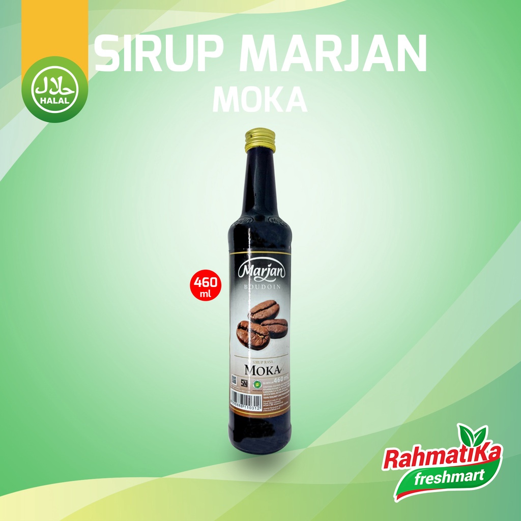 Jual Sirup Marjan Moka / Syrup Marjan Rasa Moka 460 ml | Shopee Indonesia