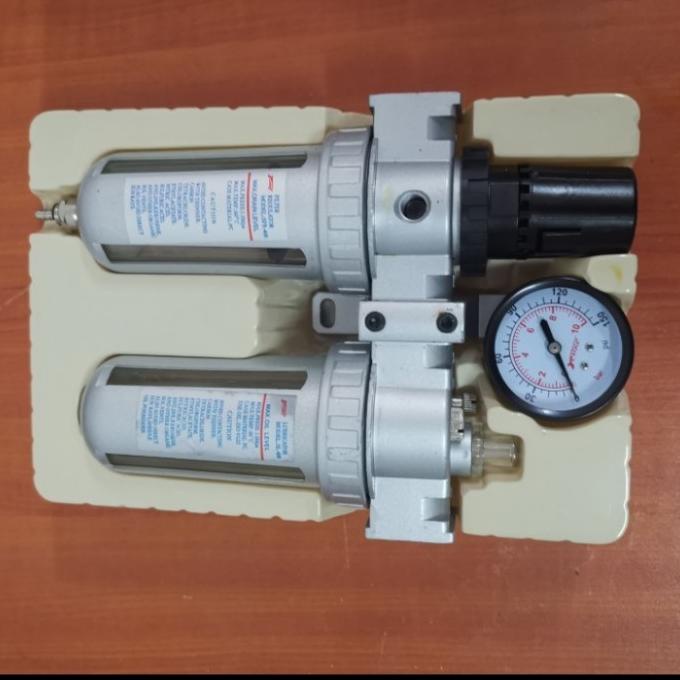 Jual Double Air Filter Regulator/Filter Udara kompresor SFR-400 merk ...