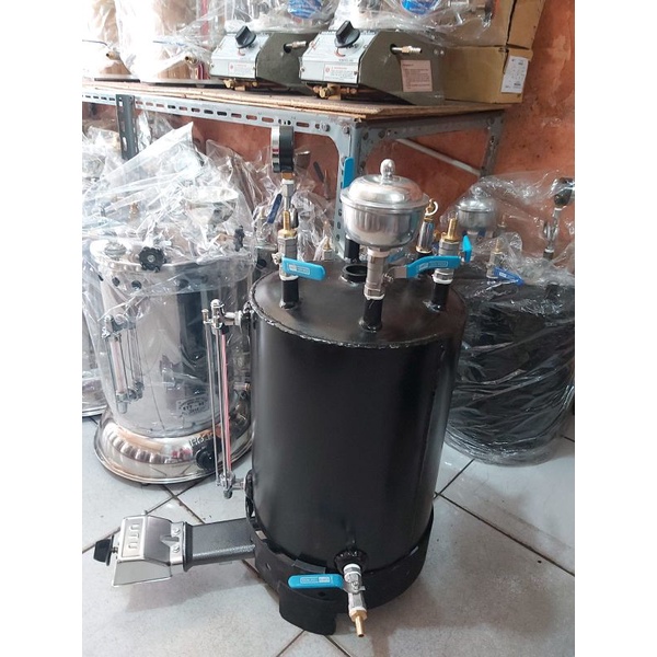 Jual boiler setrika uap laundry 25L no cassing | Shopee Indonesia