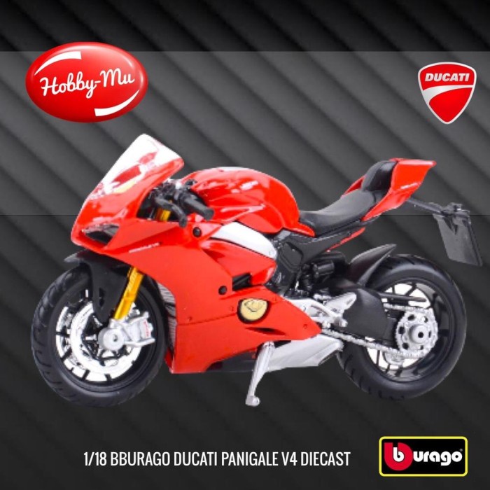 Jual HOT SALE!!! MAINAN MINIATUR MOTOR DUCATI PANIGALE V4 STATIS ...