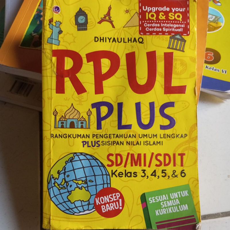 Jual BUKU ORIGINAL - RPUL PLUS UNTUK SD KELAS 3,4,5,DAN 6 | Shopee ...