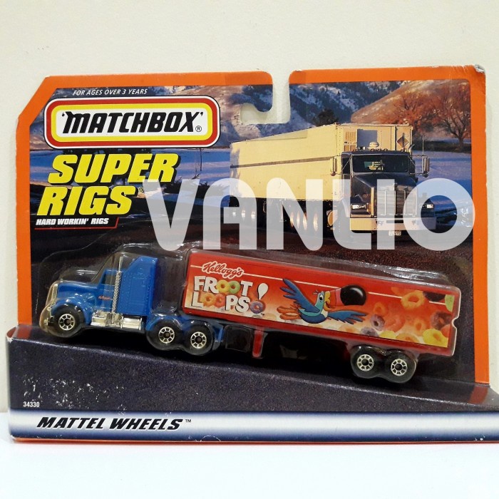 Jual MUST HAVE!! MATCHBOX 1998 SUPER RIGS FROOT LOOPS KENWORTH AERODYNE ...