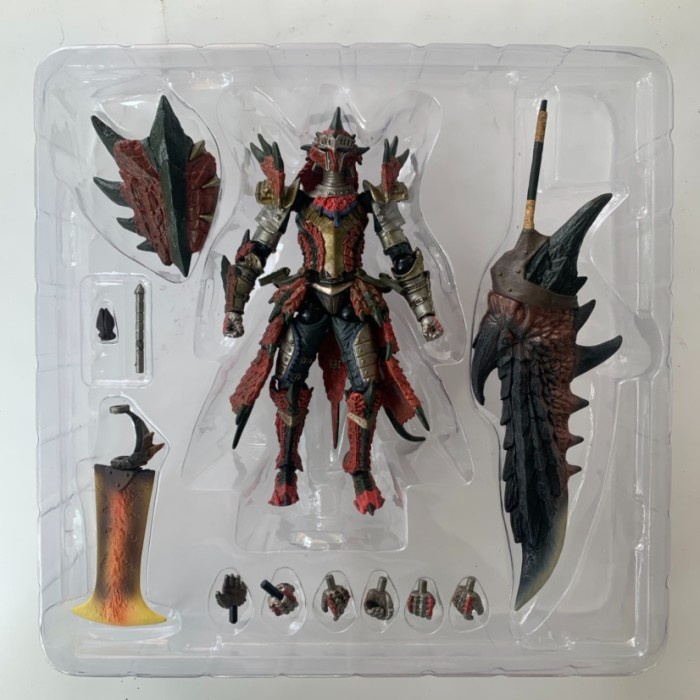 Jual HOT SALE!!! REVOLTECH ACTION FIGURE MONSTER HUNTER WORLD MHW ...