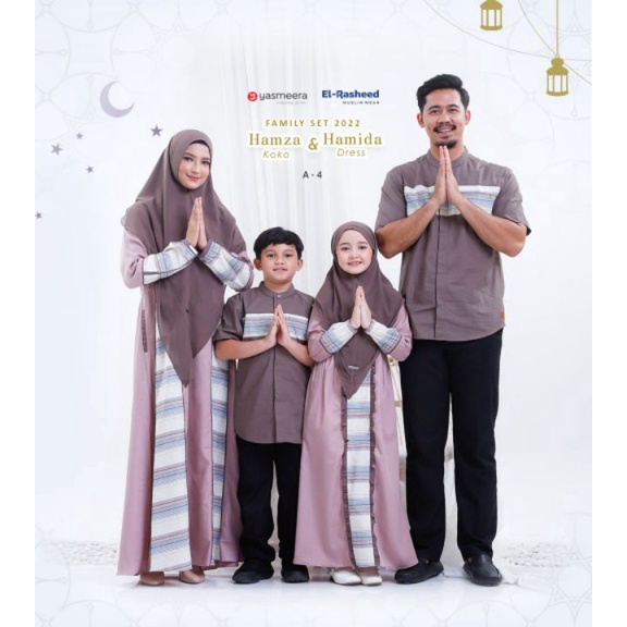 Jual ITL YASMEERA - READY FAMILY SET HAMZA HAMIDA / KODE A4 /SARIMBIT ...