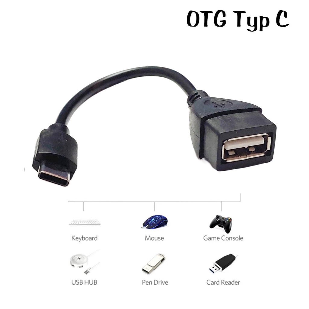 Jual Otg Kabel Type C / Otg Kabel Micro USB Type B Transmisi Data ...