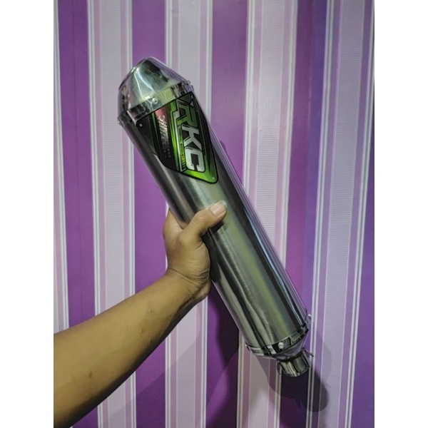 Jual KNALPOT SLINCER ONLY TIPE KLX/CRF/D-TRACKER/WR155 REQUEST RKC ...