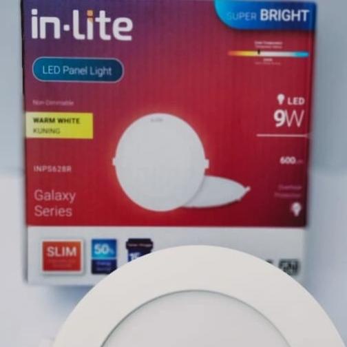 Jual LAMPU DOWNLIGHT ROUND LED INPS 628R 9W INLITE | Shopee Indonesia