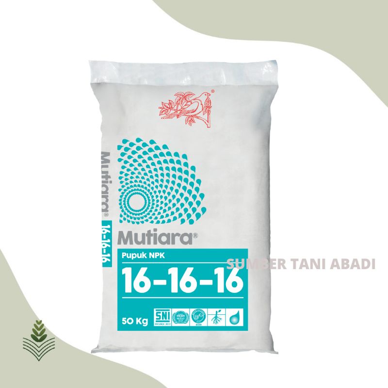Jual pupuk Mutiara 16 16 16- repack 100gr- PT MEROKE TETAP JAYA ...